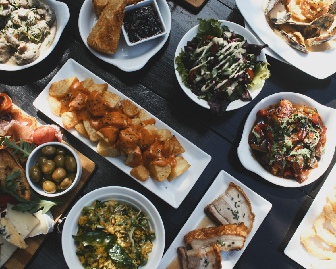 Menu • Tapas Restaurant & Garden Bar